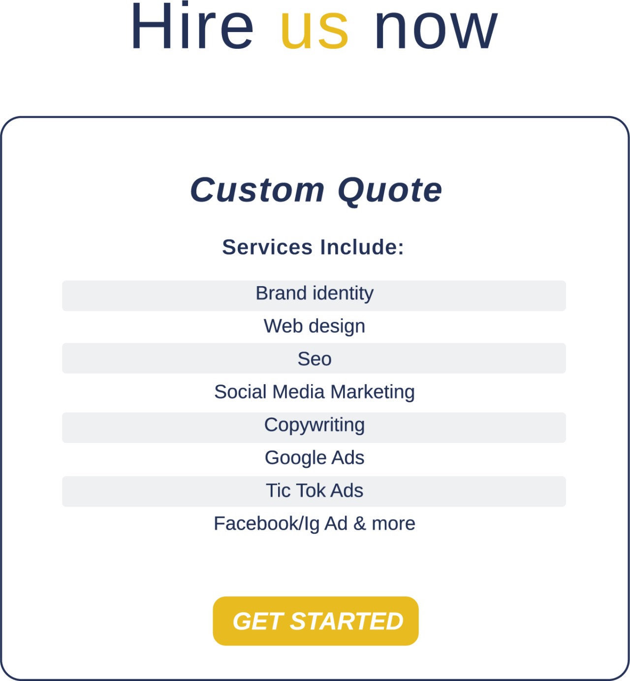 Get Custom Quotes on Excell Services | Excell Official